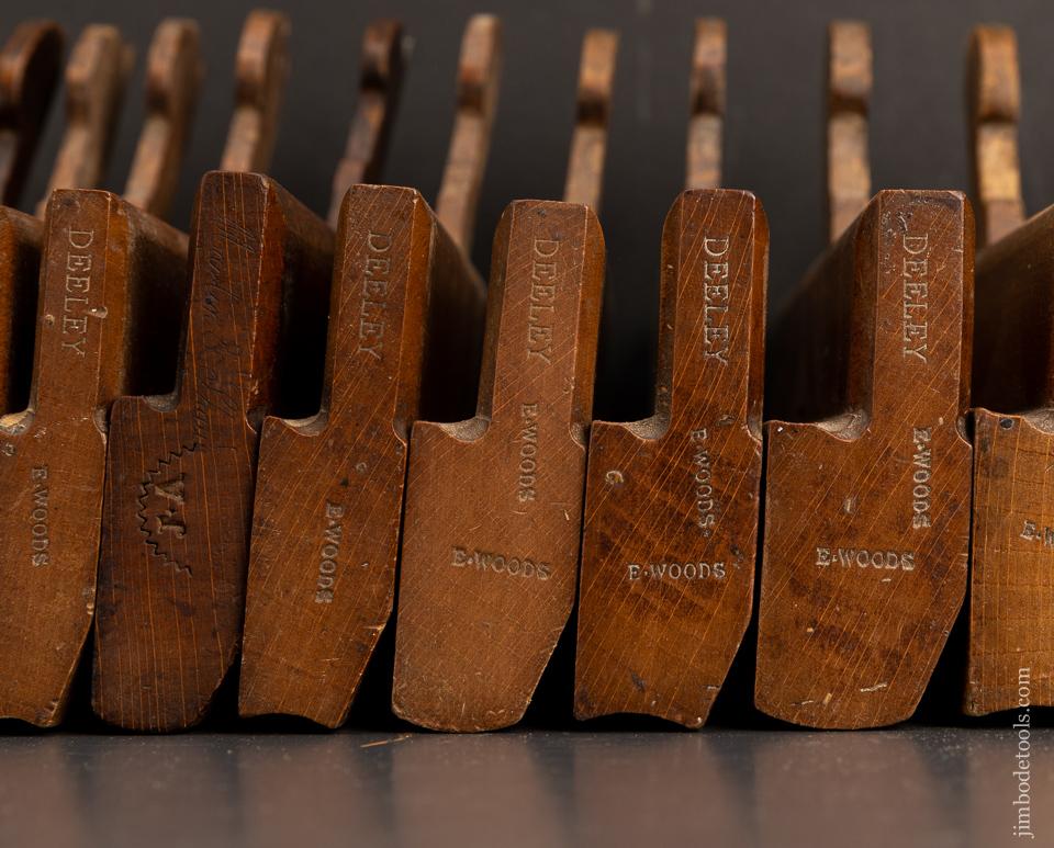 Set of 18 Hollows & Round Planes bt DEELEY 1788-1889 LONDON - 95434 ...