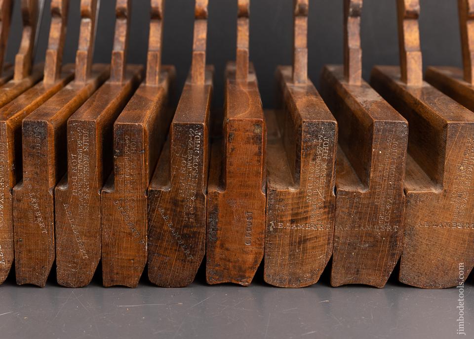 Set of 18 Hollow & Round Planes by JOHN MOSELEY LONDON -- 95448 – Jim ...