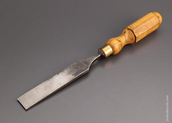 Fine L & I J WHITE 1 Inch Chisel with Boxwood Handle 11 3/4 inches Lon ...