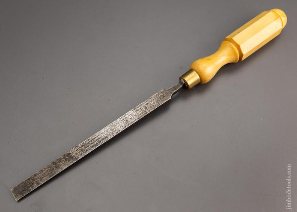 MARPLES Long, Thin Paring Chisel with Octagonal Boxwood Handle 1/2 x 1 ...