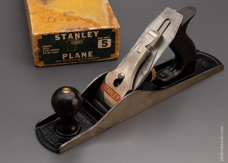 STANLEY No. 5 Jack Plane in Original Box - 97271 – Jim Bode Tools
