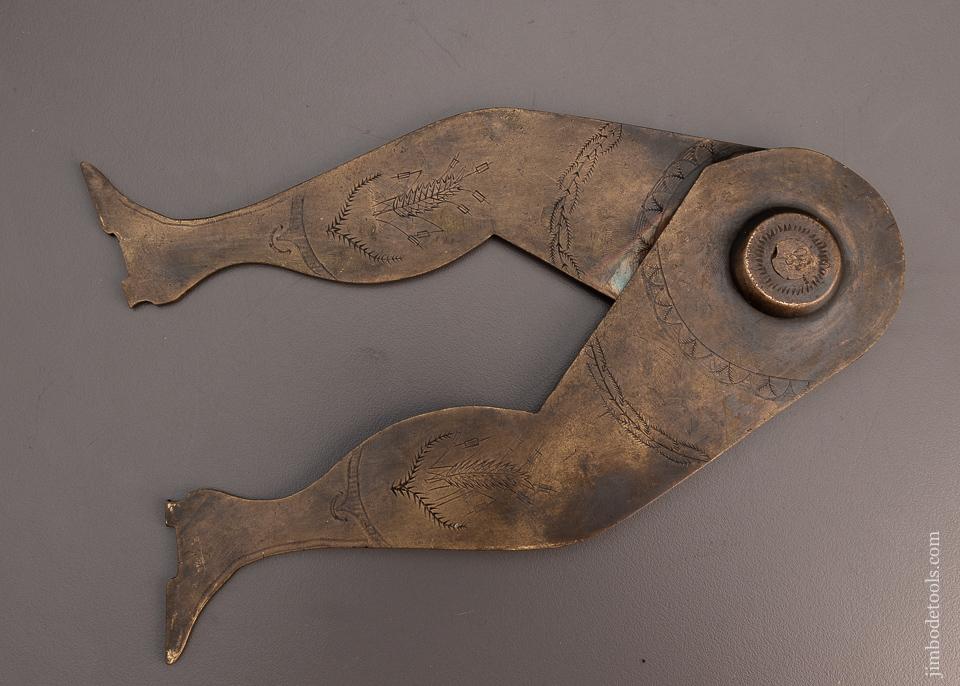 Beautiful Engraved & Decorated Lady Legs Calipers Very Large - 97468 ...