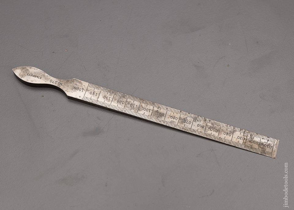 STARRETT No. 270 Tapered Thickness Gauge - 98257 – Jim Bode Tools