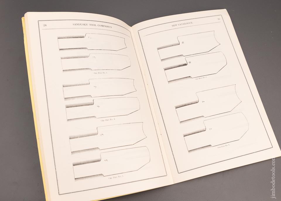 Reprint: “Planes, Plane Irons, …” SANDUSKY TOOL CO. - 98604 – Jim Bode ...