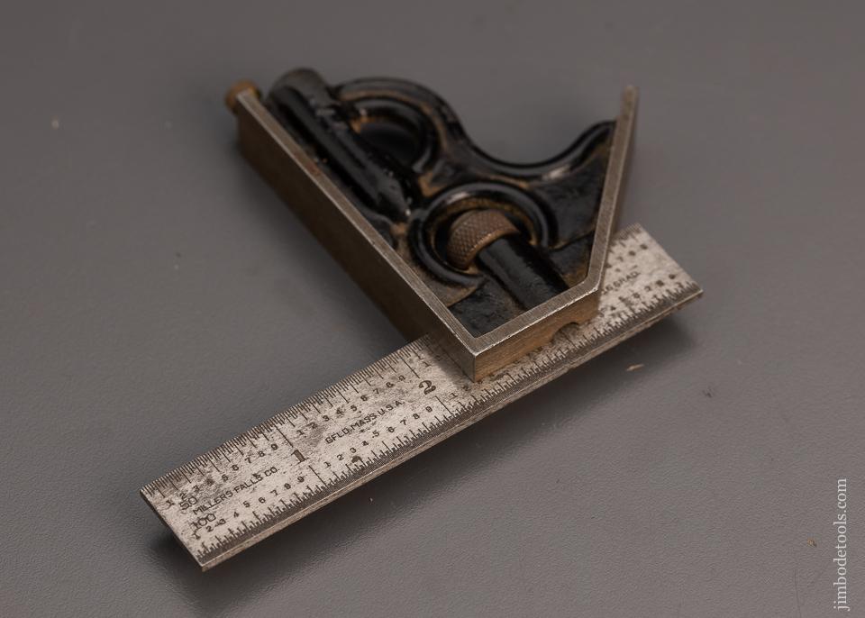 4 Inch MILLERS FALLS Combination Square - 99966 – Jim Bode Tools