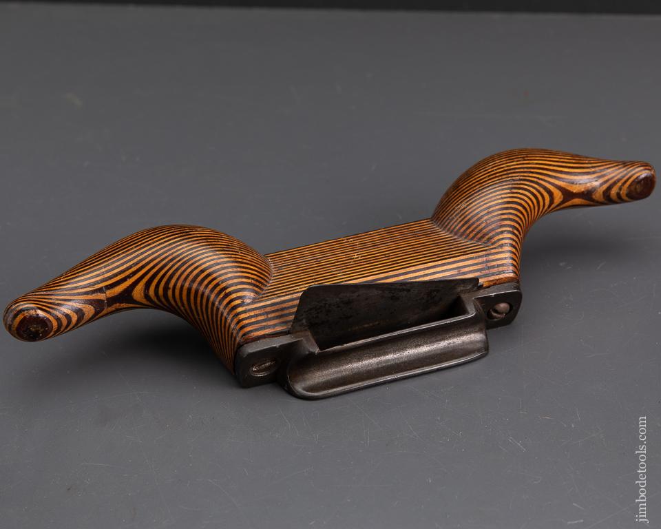 Stunning Ram's Horn Scraper Plane in Contrasting Maple and Mahogany ...