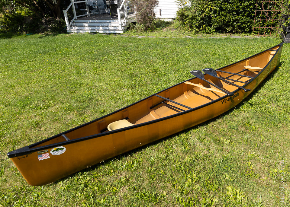 WENONAH SPIRIT II KEVLAR ULTRALIGHT 17 FOOT Canoe ONLY 42 POUNDS wenonah-spirit-ii-kevlar-ultralight-17-foot-canoe-only-42-pounds