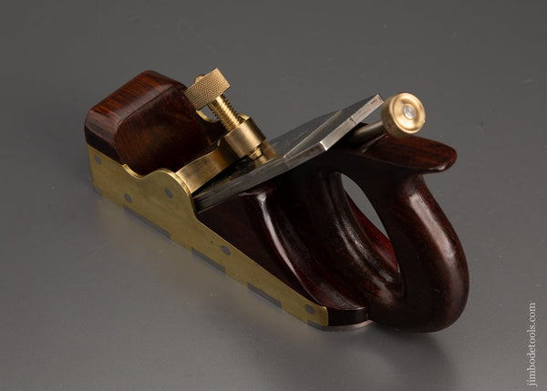 Extra Fine SHEPHERD TOOL CO. Gunmetal Dovetailed Infill Smooth Plane ...