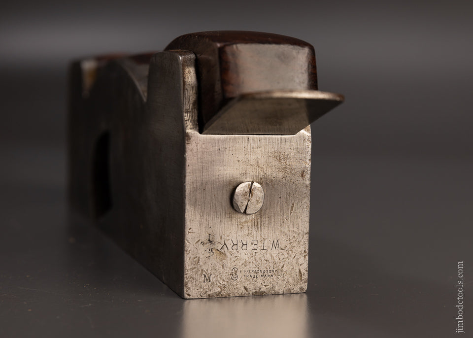 Extra Fine PRESTON Fat 1 1/2 Inch Shoulder Plane Rosewood Infill - EXC ...