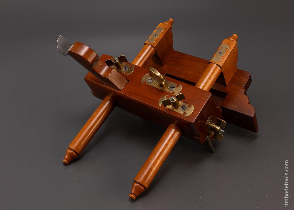 Spectacular Internal Gear Adjust Plow Plane by Genius JIM MOON - EXCEL – Jim Bode Tools