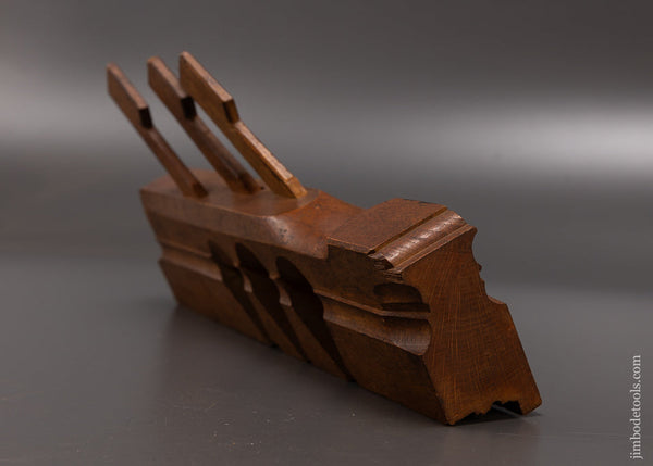 Mint Crisp Triple Iron Dutch Moulding Plane - EXCELSIOR 109298 – Jim ...